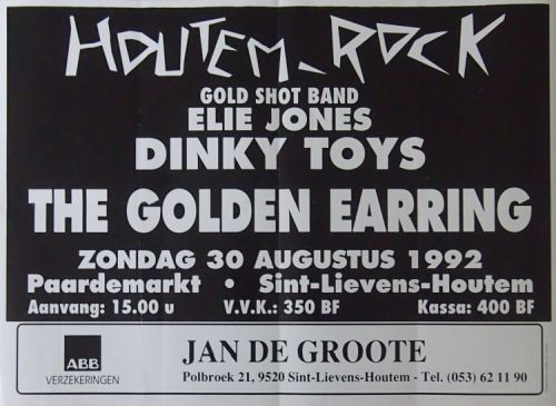 Latest NEWS about Dutch Rock band Golden Earring and it's band members ...